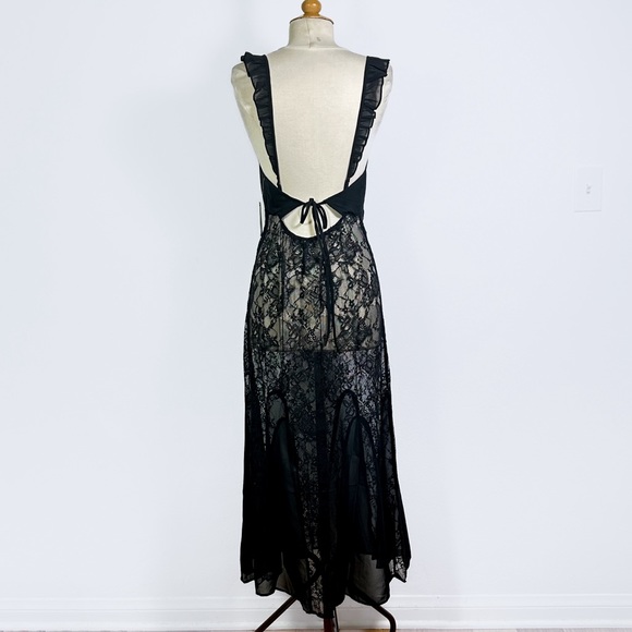 Anthropologie | Dresses | By Anthropologie Sheer Lace Midi Dress Nwt | Poshmark